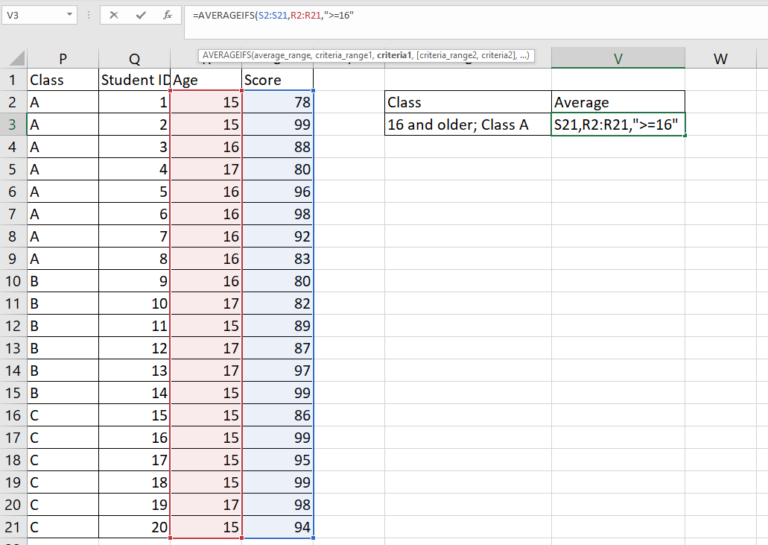 How To Calculate Conditional Mean In Excel Sheetaki