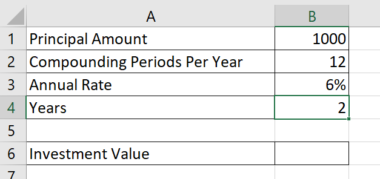 How To Calculate Monthly Compound Interest In Excel - Sheetaki