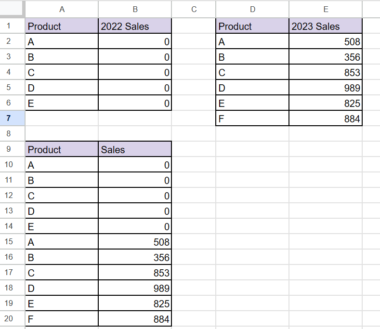 How to Use VSTACK Function in Google Sheets - Sheetaki