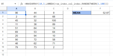 How to Use MAKEARRAY Function in Google Sheets - Sheetaki