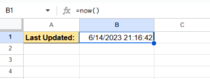 How to Insert a Static Timestamp in Google Sheets - Sheetaki