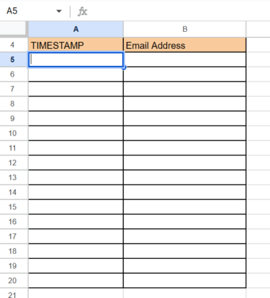 How to Insert a Static Timestamp in Google Sheets - Sheetaki