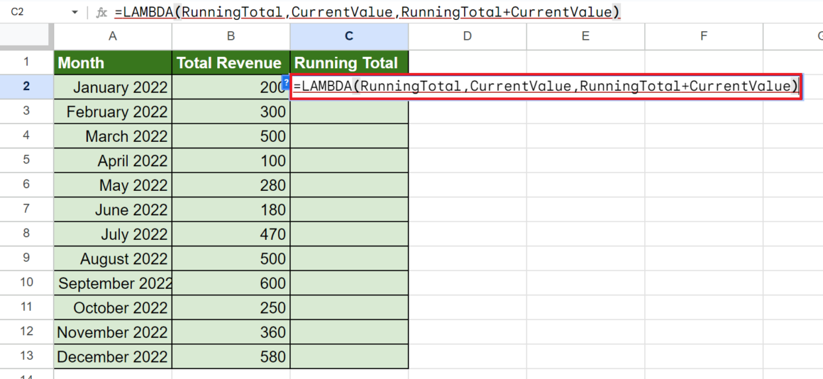 How to Use SCAN Function in Google Sheets - Sheetaki