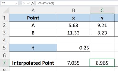 How to Do 3D Interpolation in Excel - Sheetaki
