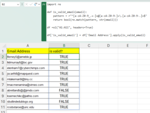 How to Use Python RegEx in Excel - Sheetaki