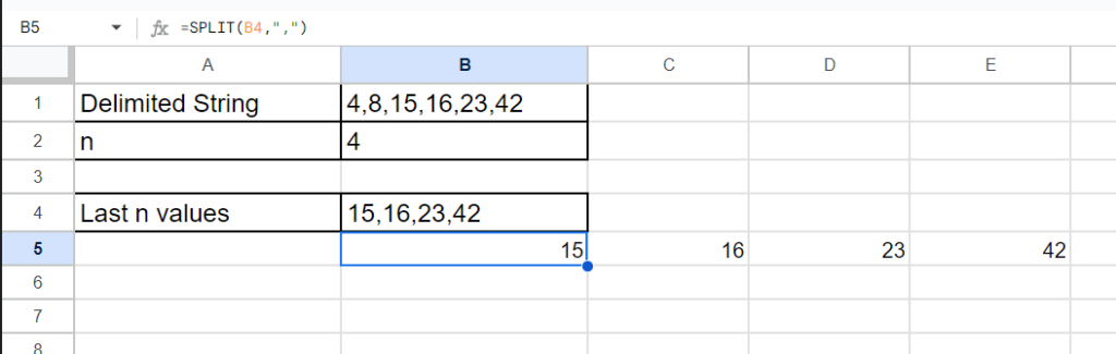 How to Extract Last N Values from a Delimiter - Sheetaki