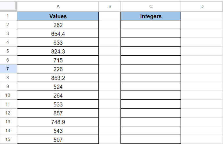 How to Filter Integers in Google Sheets - Sheetaki