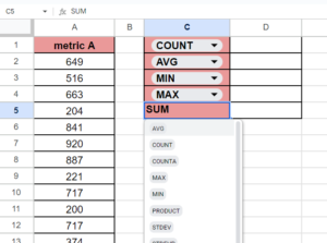 SUBTOTAL Function in Google Sheets - Sheetaki