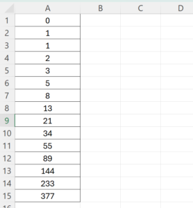 How to Create Fibonacci Sequence in Excel - Sheetaki