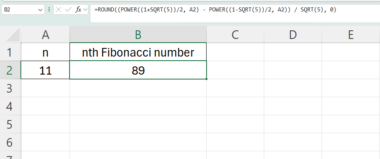 How to Create Fibonacci Sequence in Excel - Sheetaki