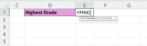 How to Use the MAX Function in Excel - Sheetaki