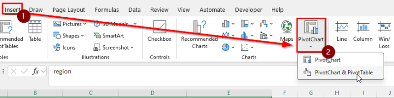 How to Make Pivot Charts in Excel - Sheetaki